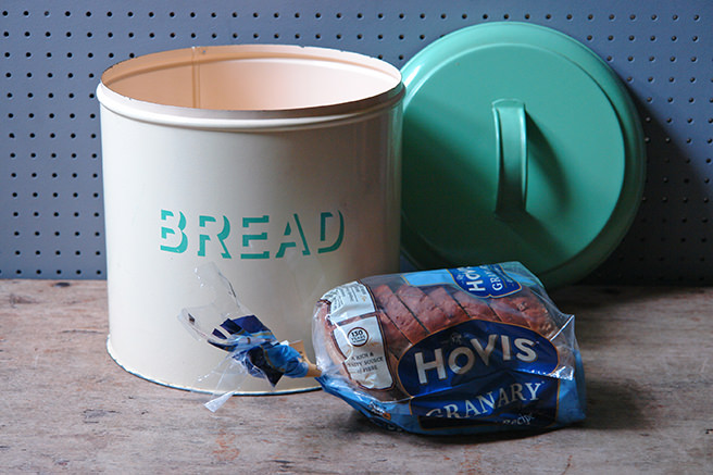 Kitchen storage tins - H is for Home Harbinger