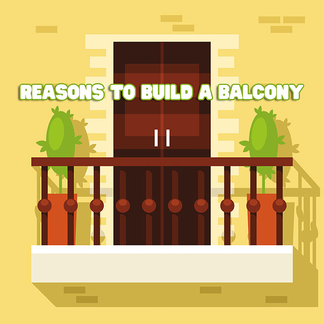 Reasons to build a balcony - H is for Home Harbinger