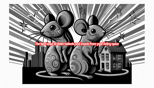 The best ways to deter rodents and insects from your living space