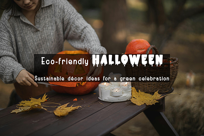 Eco-friendly Halloween: Sustainable décor ideas - H is for Home