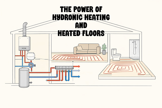 The power of hydronic heating and heated floors - H is for Home Harbinger