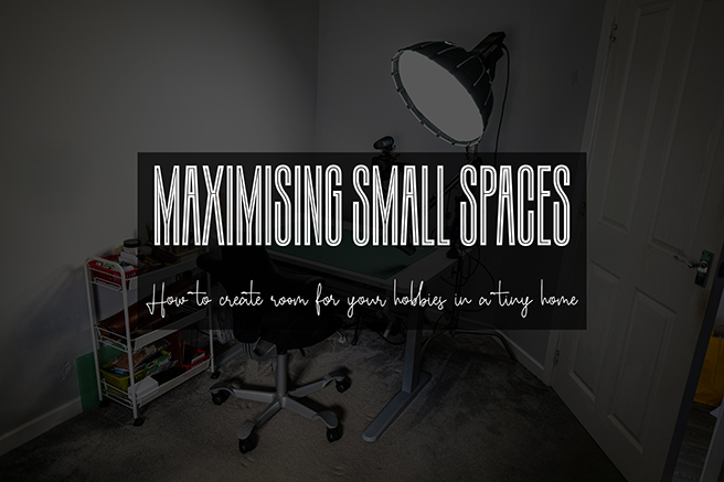 Maximising small spaces: How to create room for your hobbies in a tiny home