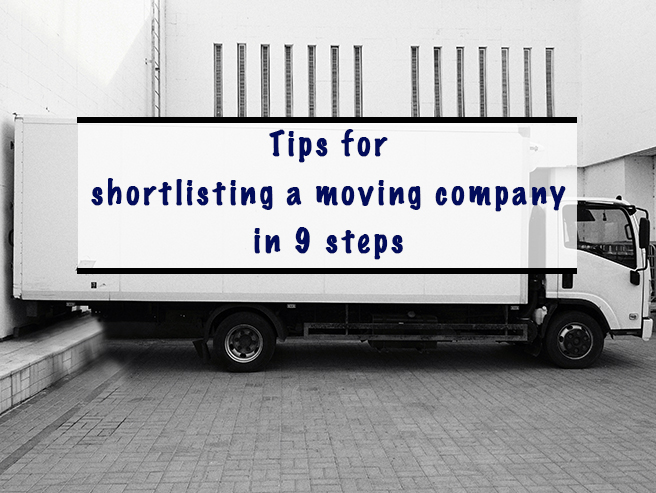 Tips for shortlisting a moving company in 9 steps - H is for Home