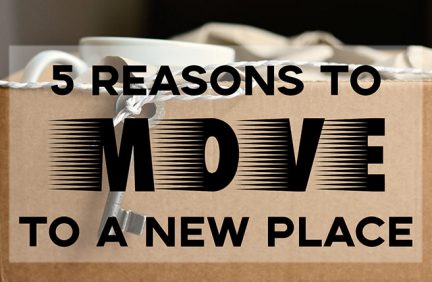5 Reasons to move to a new place - H is for Home Harbinger
