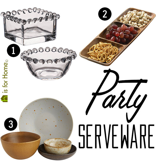 Price Points: Party serveware - H is for Home Harbinger