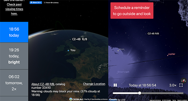 On our radar: Satellite tracking - H is for Home Harbinger