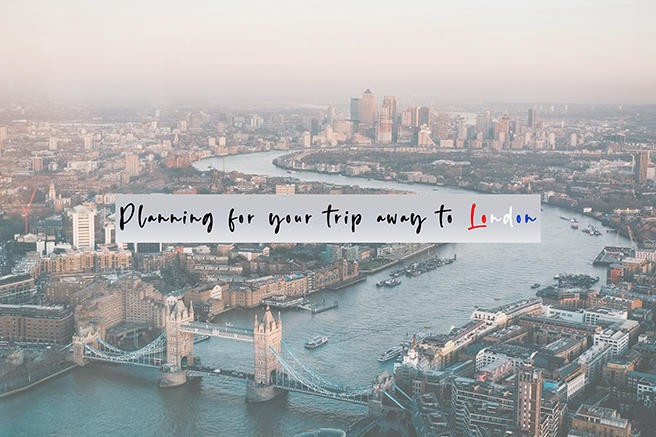 Planning for your trip away to London - H is for Home Harbinger