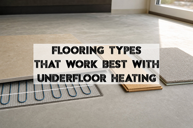 Flooring types that work best with underfloor heating - H is for Home